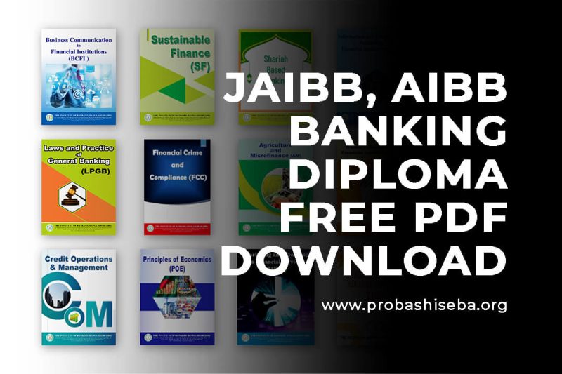 Banking Diploma Book PDF Free Download for JAIBB, AIBB